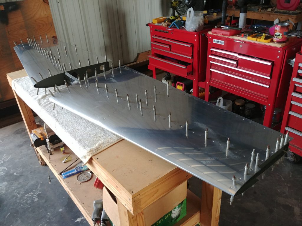 H-stab v2.0 – riveting! | Philip's RV-8 Build